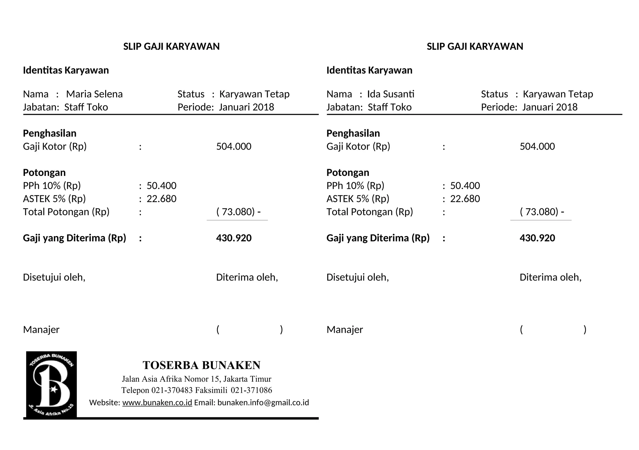 Contoh Slip Slip Gaji yang bisa digunakan dan ditiru.docx