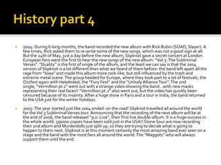 Slipknot facts | PPT