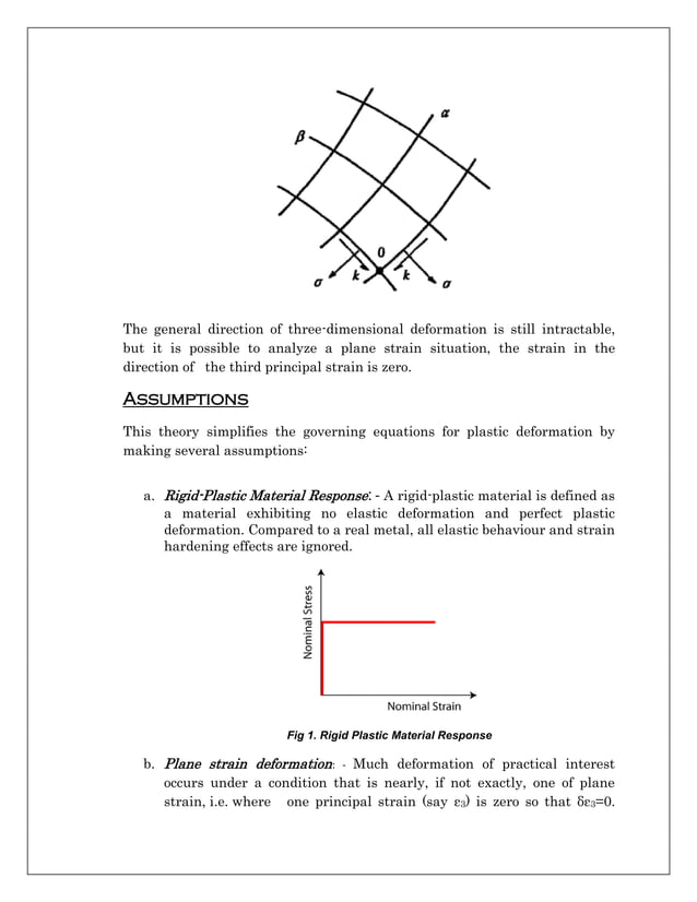 Slip Line Field Method | PDF | Physics | Science