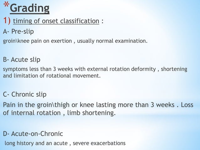 Slipped caital femroal epiphysis (scfe) | PPT
