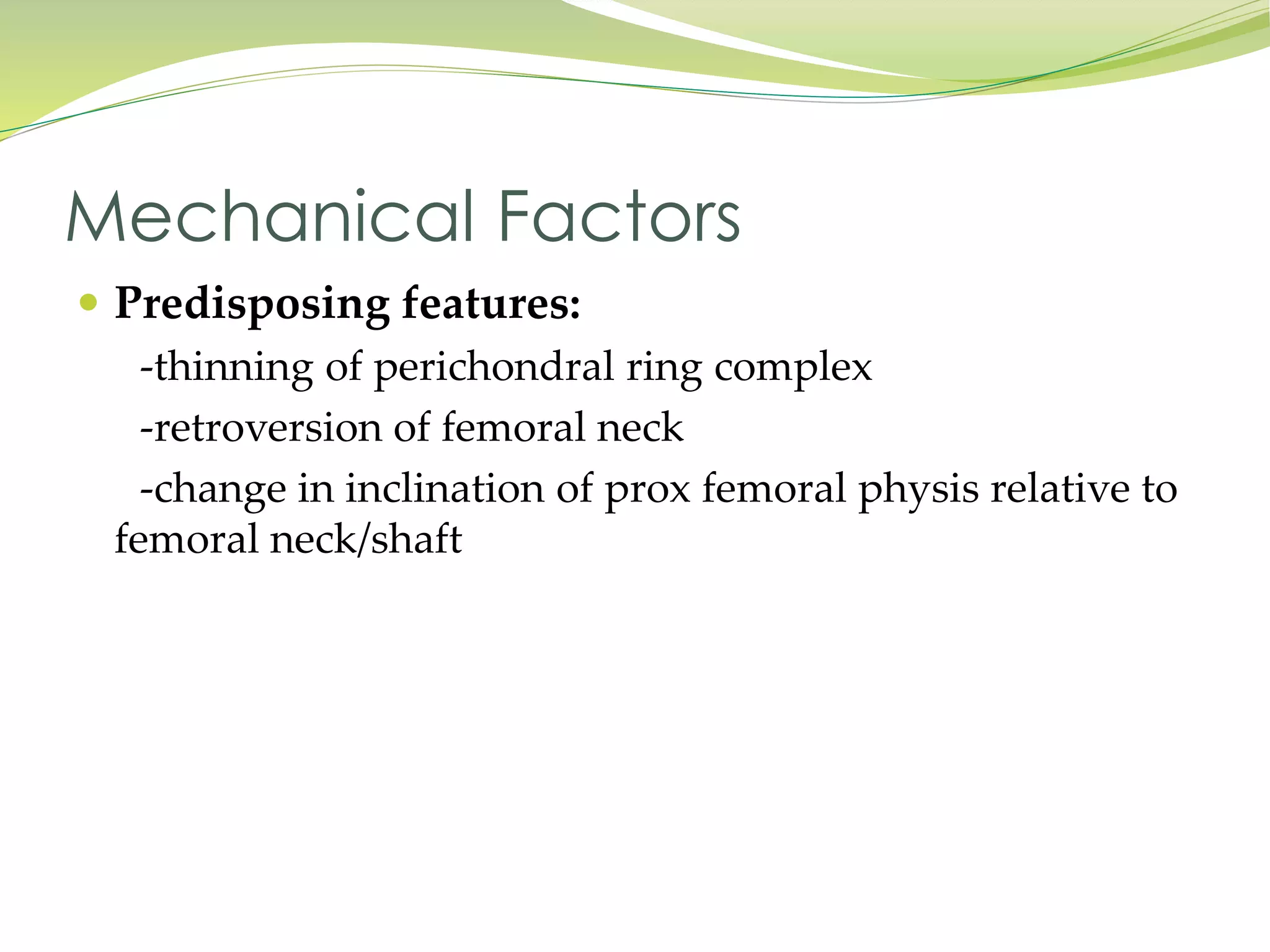Slipped capital femoral epiphysis | PPTX