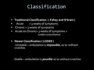 Slipped capital femoral epiphysis | PPT