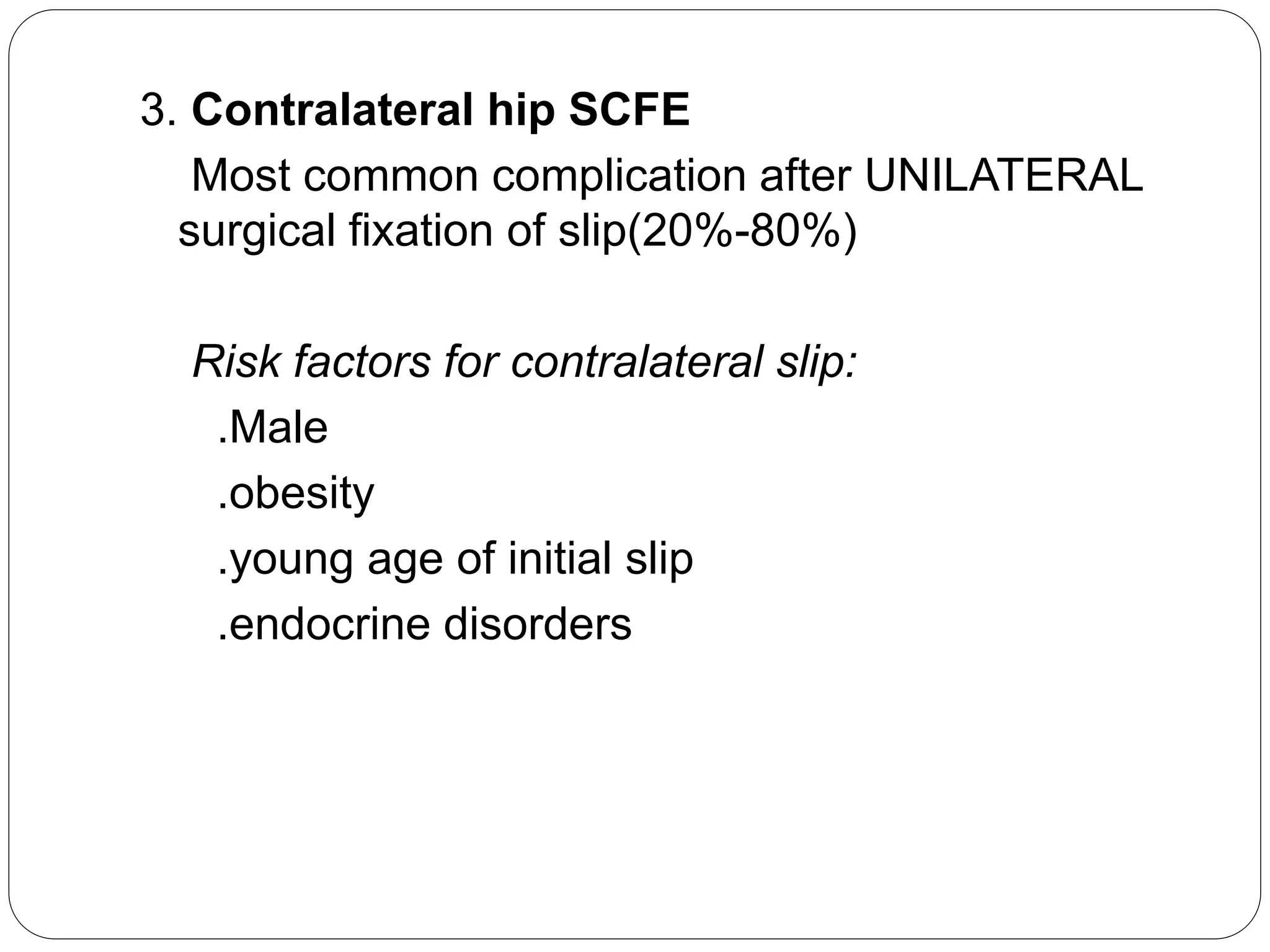 Slipped capital femoral epiphysis | PPTX