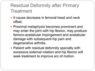 Slipped capital femoral epiphysis | PPTX