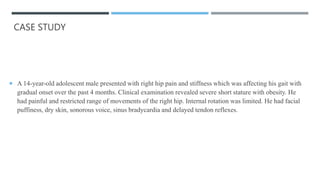 SLIPPED CAPITAL FEMORAL EPIPHYSIS.(SUFE) | PPTX