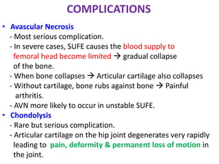 Slipped Upper Femoral Epiphysis (SUFE) | PPTX