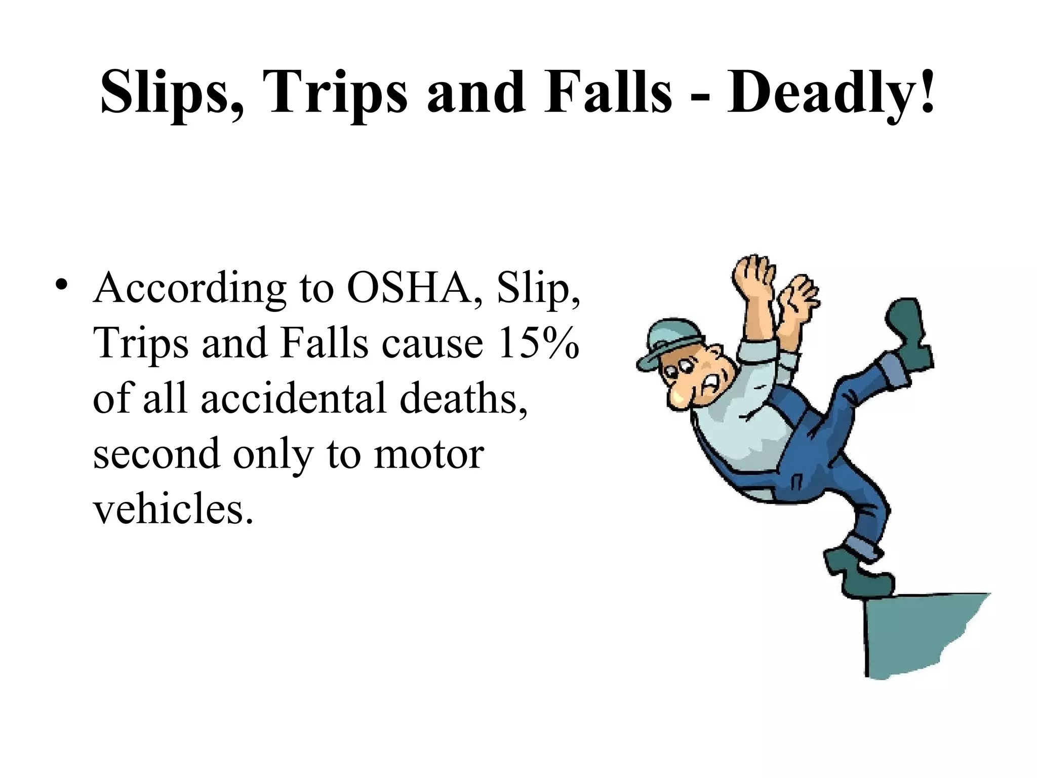 Slips Trips And Falls | PPT