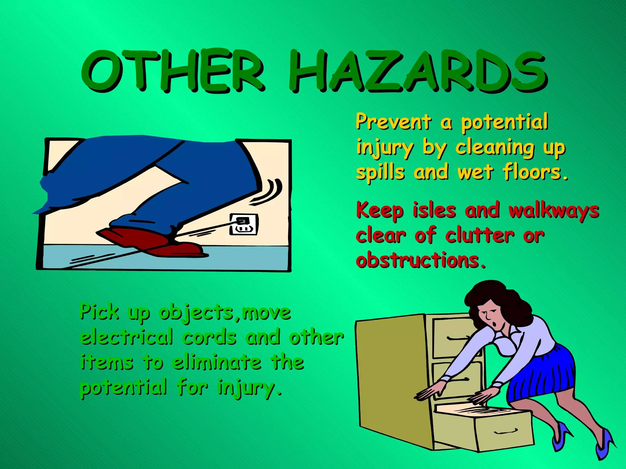 Slips, Trips, and Falls - Workplace Safety | PPT