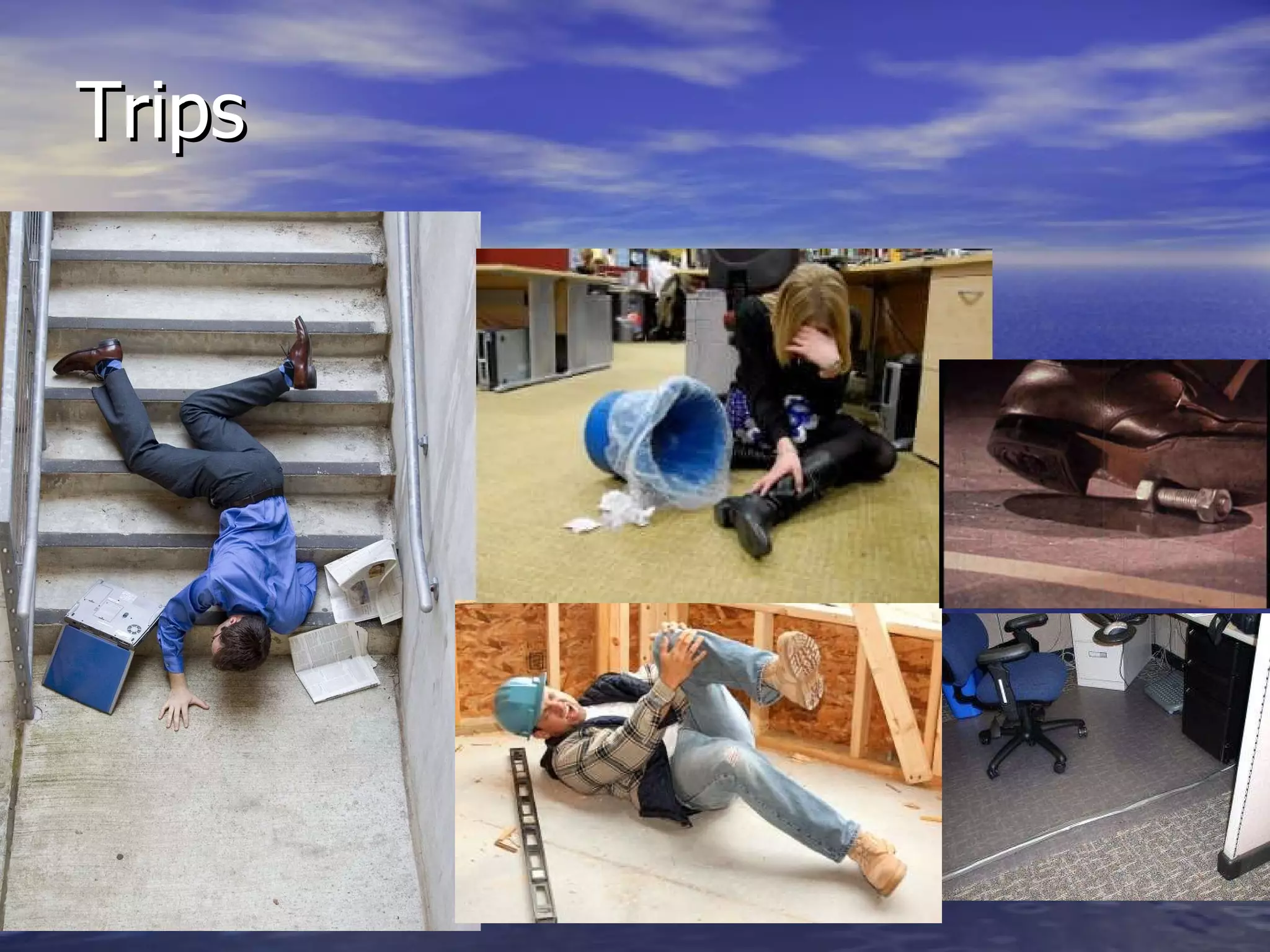 Slips, Trips, and Falls - Workplace Safety | PPT