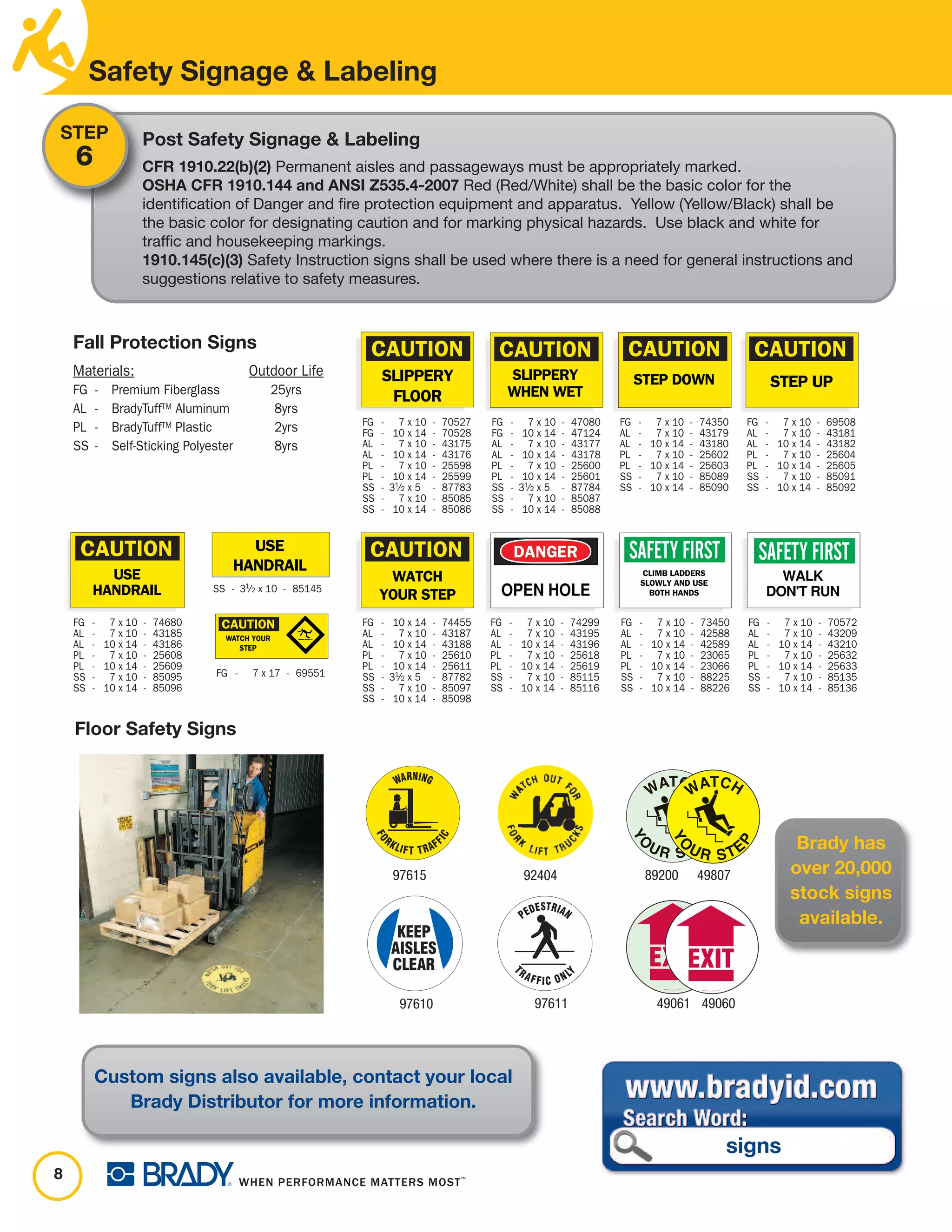 10 Steps to Prevention Slips, Trips, Falls. | PDF