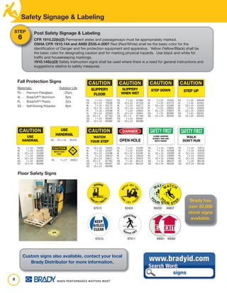 10 Steps to Prevention Slips, Trips, Falls. | PDF