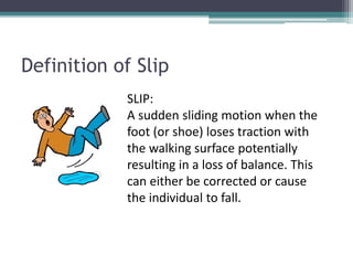 Slips, Trips & Falls | PPTX