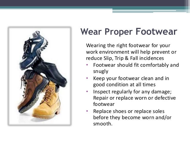 Slips, Trips & Falls