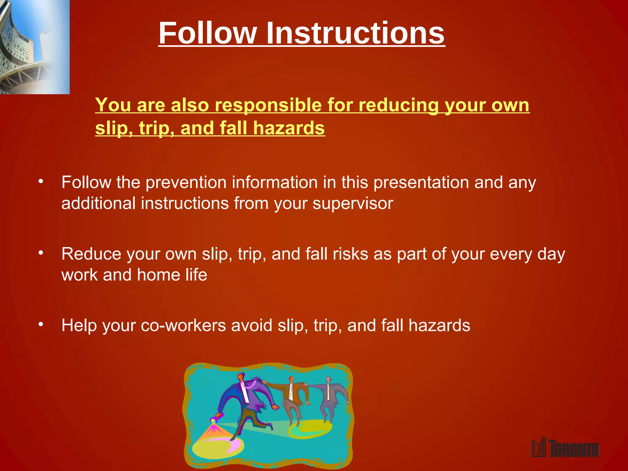 Slips,Trips,Falls prevention presentation | PPT