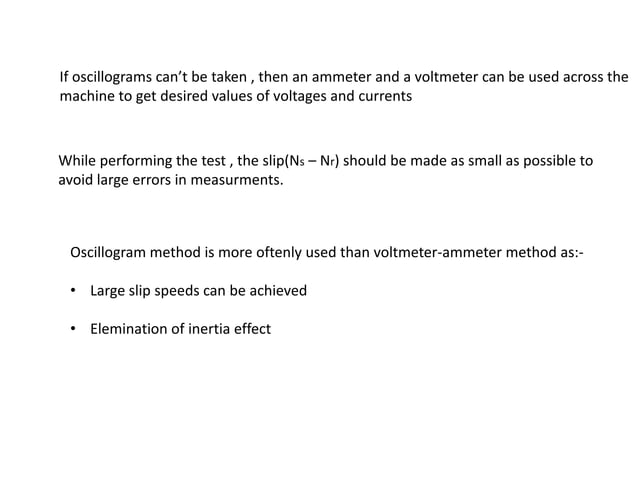 Slip test on Synchronous Machine | PPTX