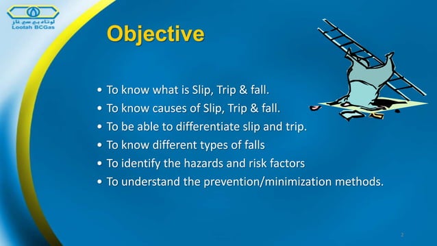 Slip Trip & fall - Awareness.pptx564654646 | PPTX | Injuries | Diseases ...