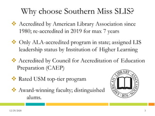 Interested in Online ALA-accredited MLIS Degree? | PPT
