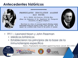 Inmunoterapia Sublingual | PDF