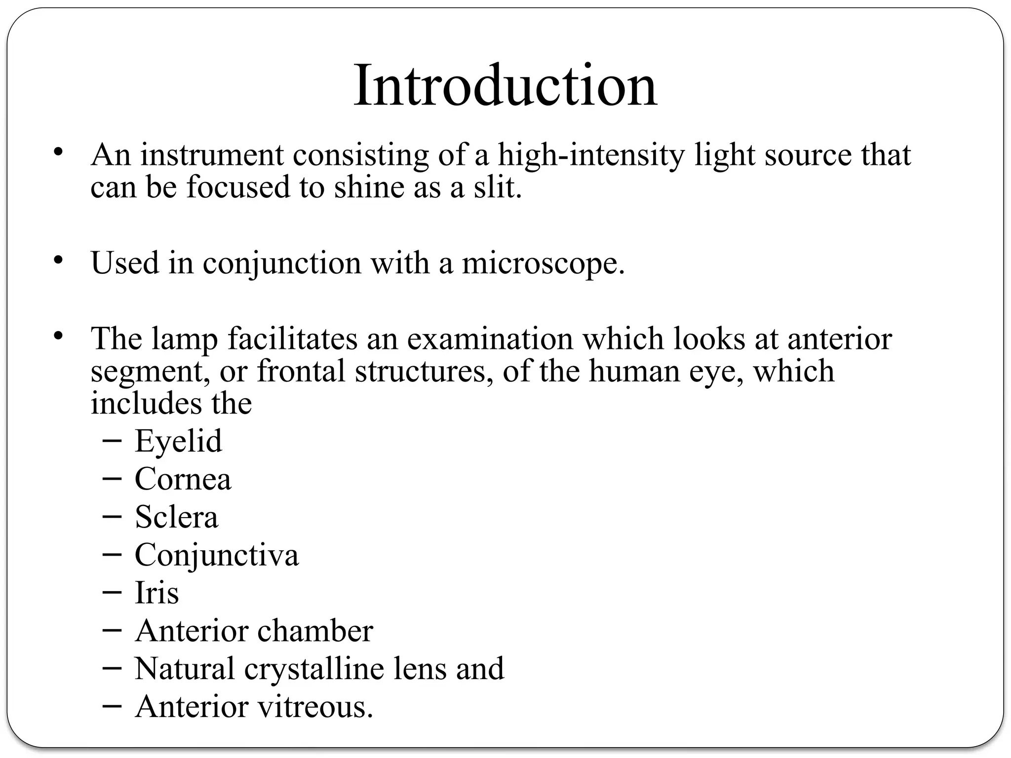 slit-lamp-160212142229.pptx examination opthalmological | PPTX