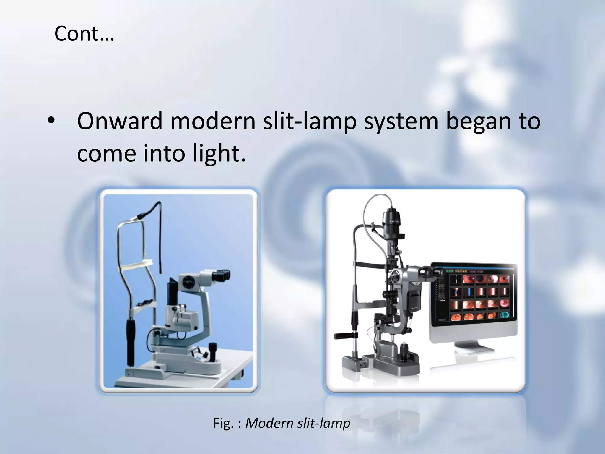 Slit lamp biomicroscope | PDF