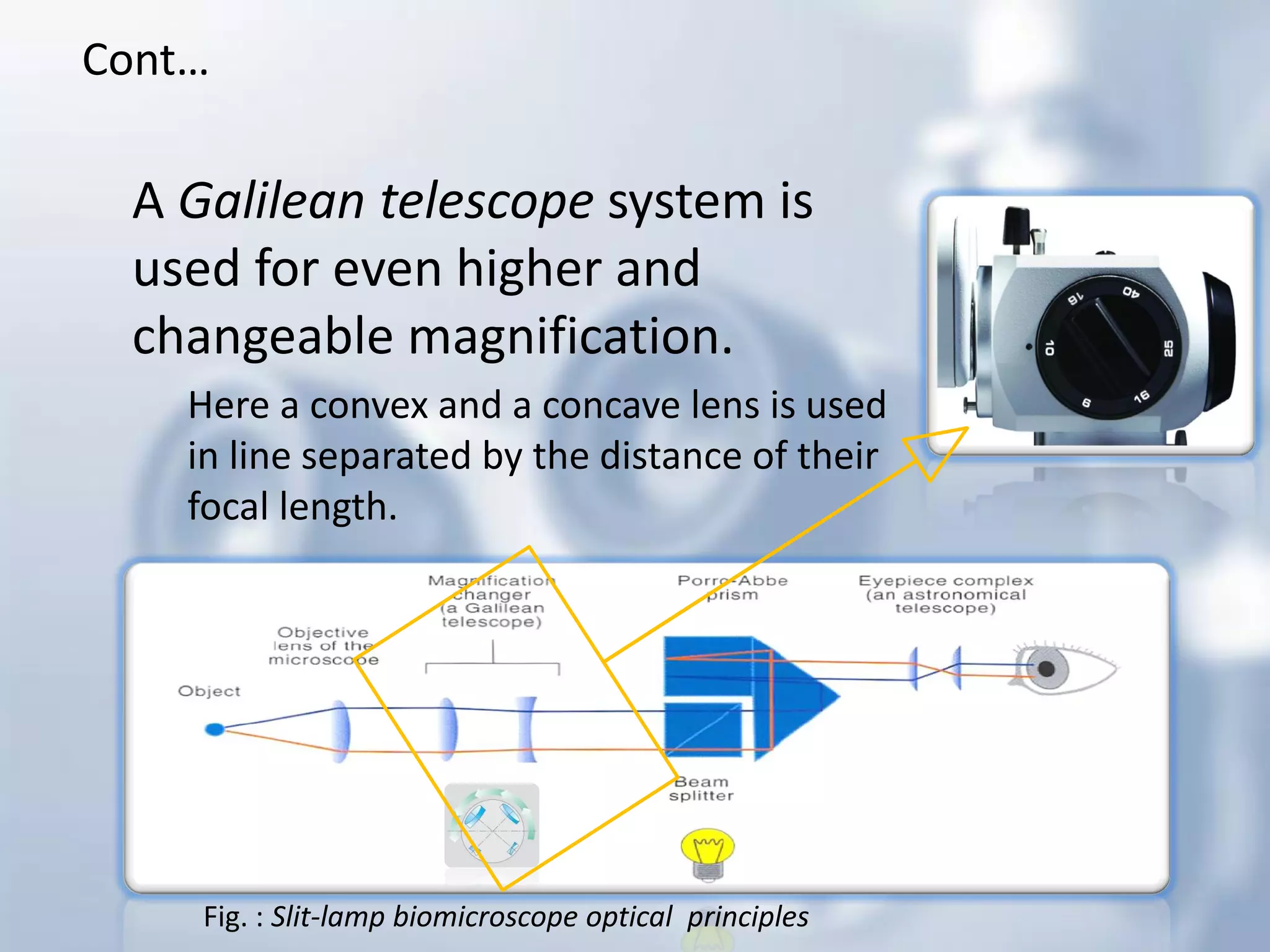 Slit lamp biomicroscope | PDF