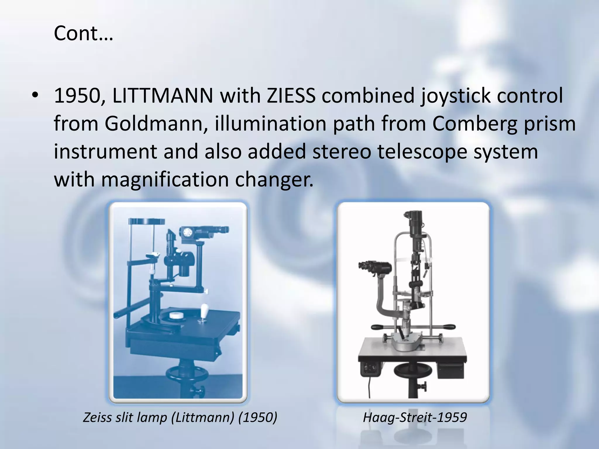 Slit lamp biomicroscope | PDF