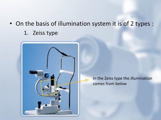 Slit lamp biomicroscope | PDF | Eye and Vision Conditions | Diseases ...