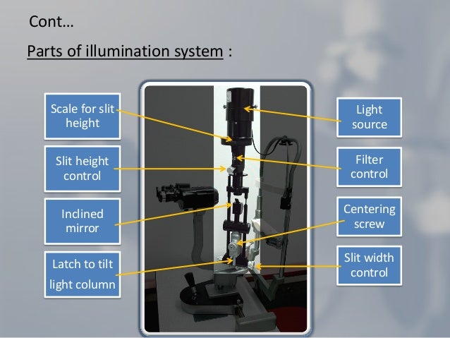 Slit lamp biomicroscope