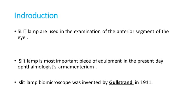 Slit lamp | PPT