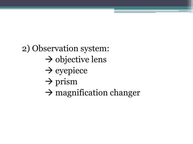 SLIT LAMP AND ITS DIFFERENT ILLUMINATION TECHNIQUES.pptx | Eye and ...