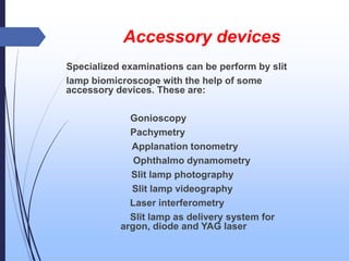 SLIT LAMP BIOMICROSCOPY.pptx