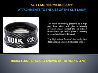 Slit lamp biomicroscopy. | PPTX