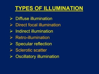 Slit lamp biomicroscopy | PPT