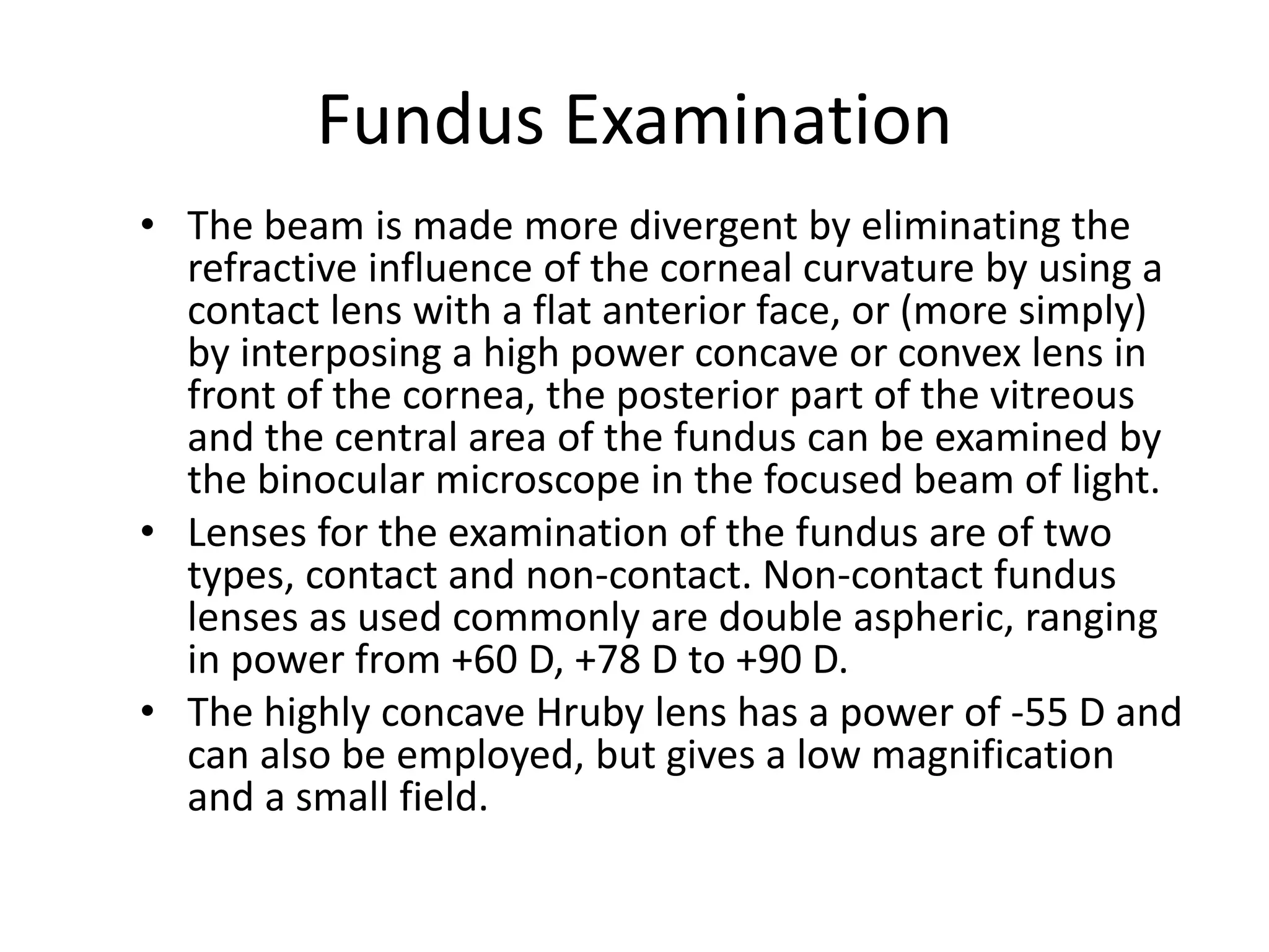 Slit Lamp Biomicroscopy.ecamination , types and procedures | PPTX