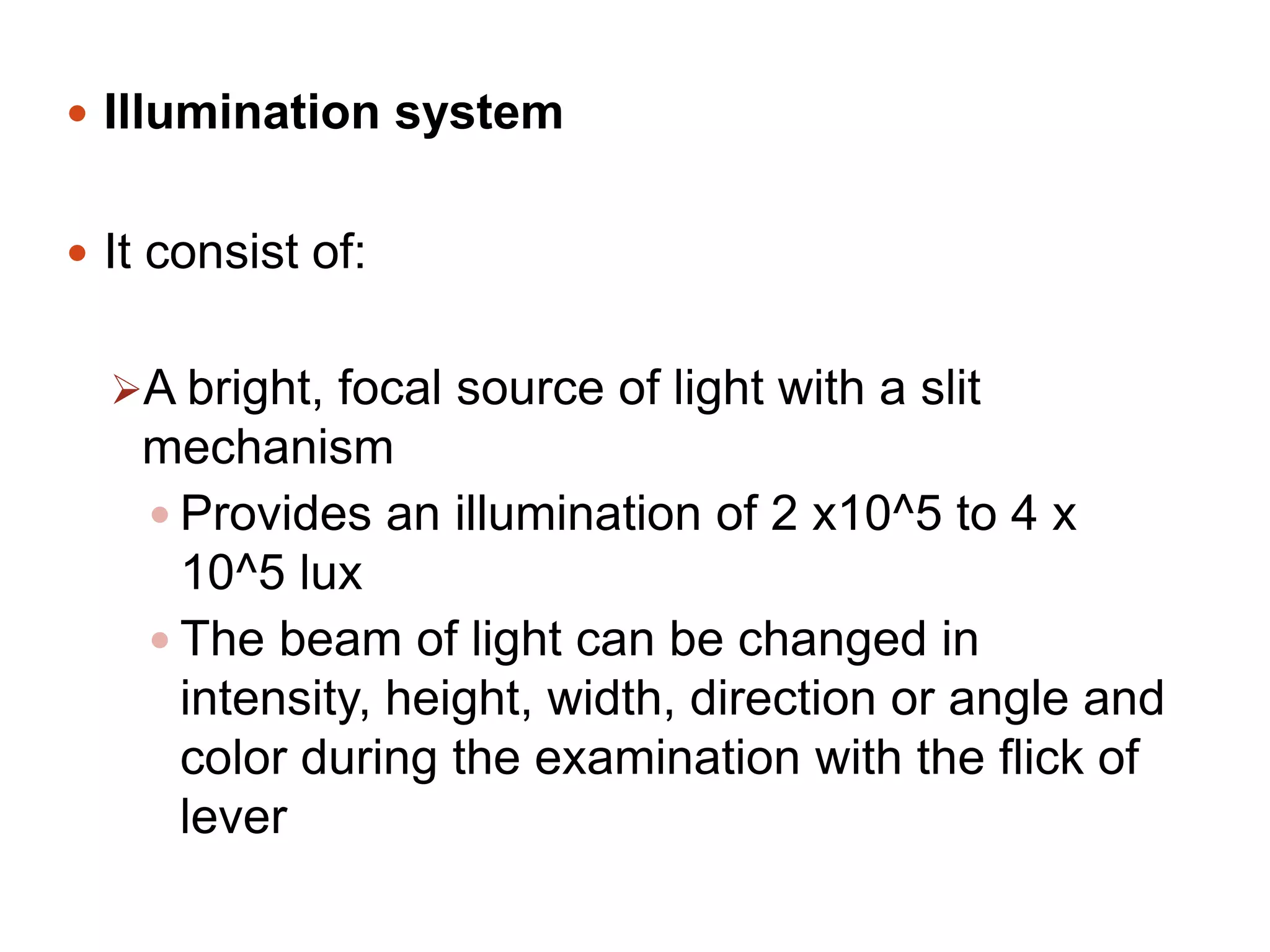 Slit lamp biomicroscopy and operating microscope | PPTX