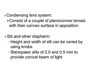 Slit lamp biomicroscopy and operating microscope | PPTX