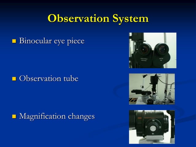 Slit lamp examination.ppt | Eye and Vision Conditions | Diseases and ...