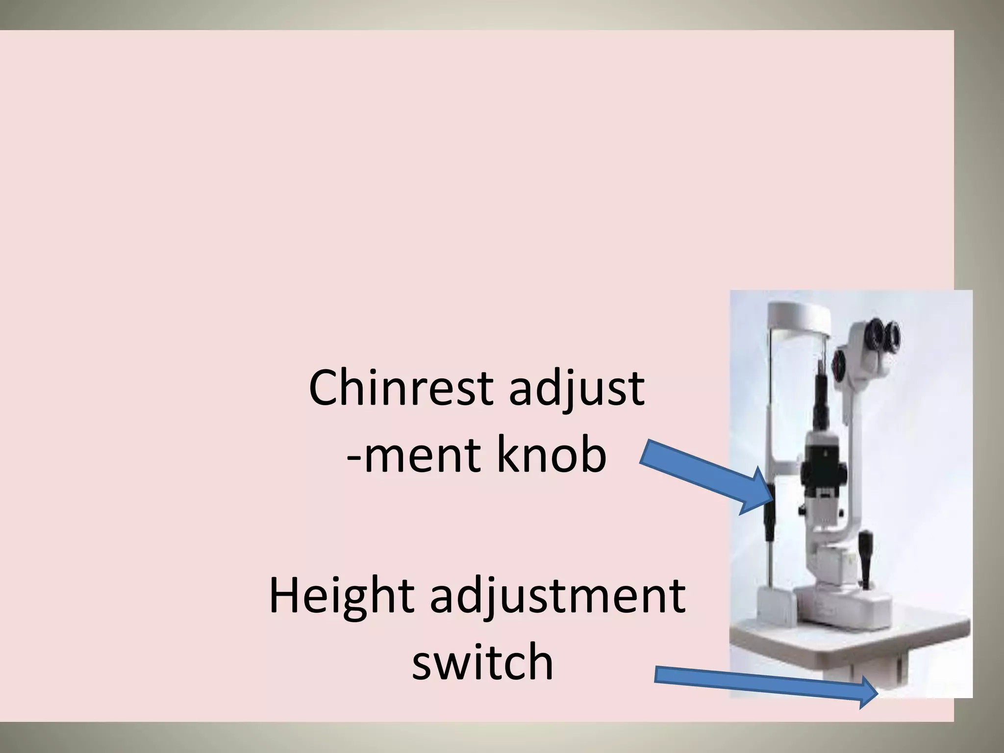 Slit lamp examination lecture | PPTX