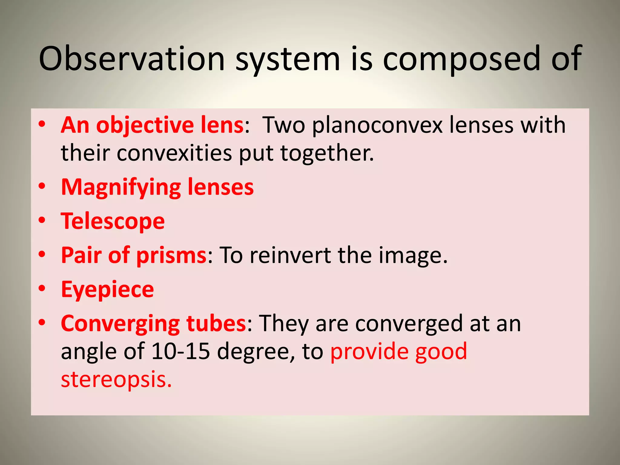Slit lamp examination lecture | PPTX