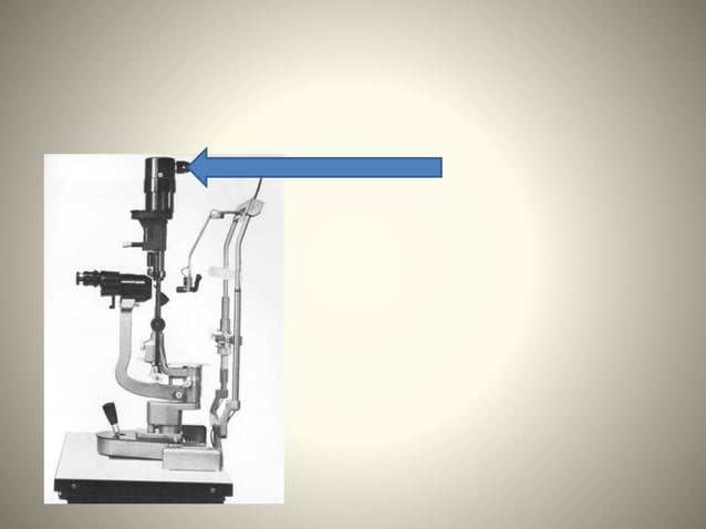 Slit lamp examination lecture | PPTX