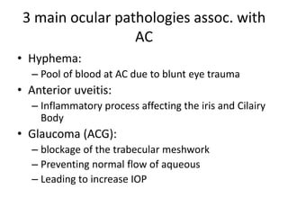 slitlamp examinations of Anterior Chamber.pptx