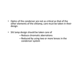Slit lamp Instrumentation types and principle .pdf