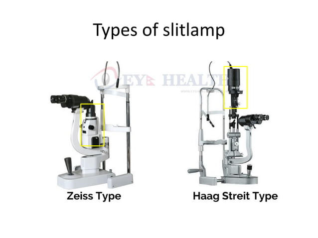 Slit lamp Instrumentation types and principle .pdf