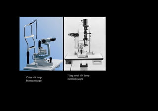 slit lamp examination n methods of illumination | PPTX