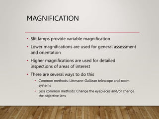 slit Lamp ppt-1.ppt | Eye and Vision Conditions | Diseases and Conditions