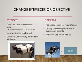 slit Lamp ppt-1.ppt | Eye and Vision Conditions | Diseases and Conditions