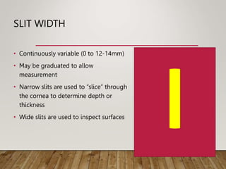 slit Lamp ppt-1.ppt | Eye and Vision Conditions | Diseases and Conditions