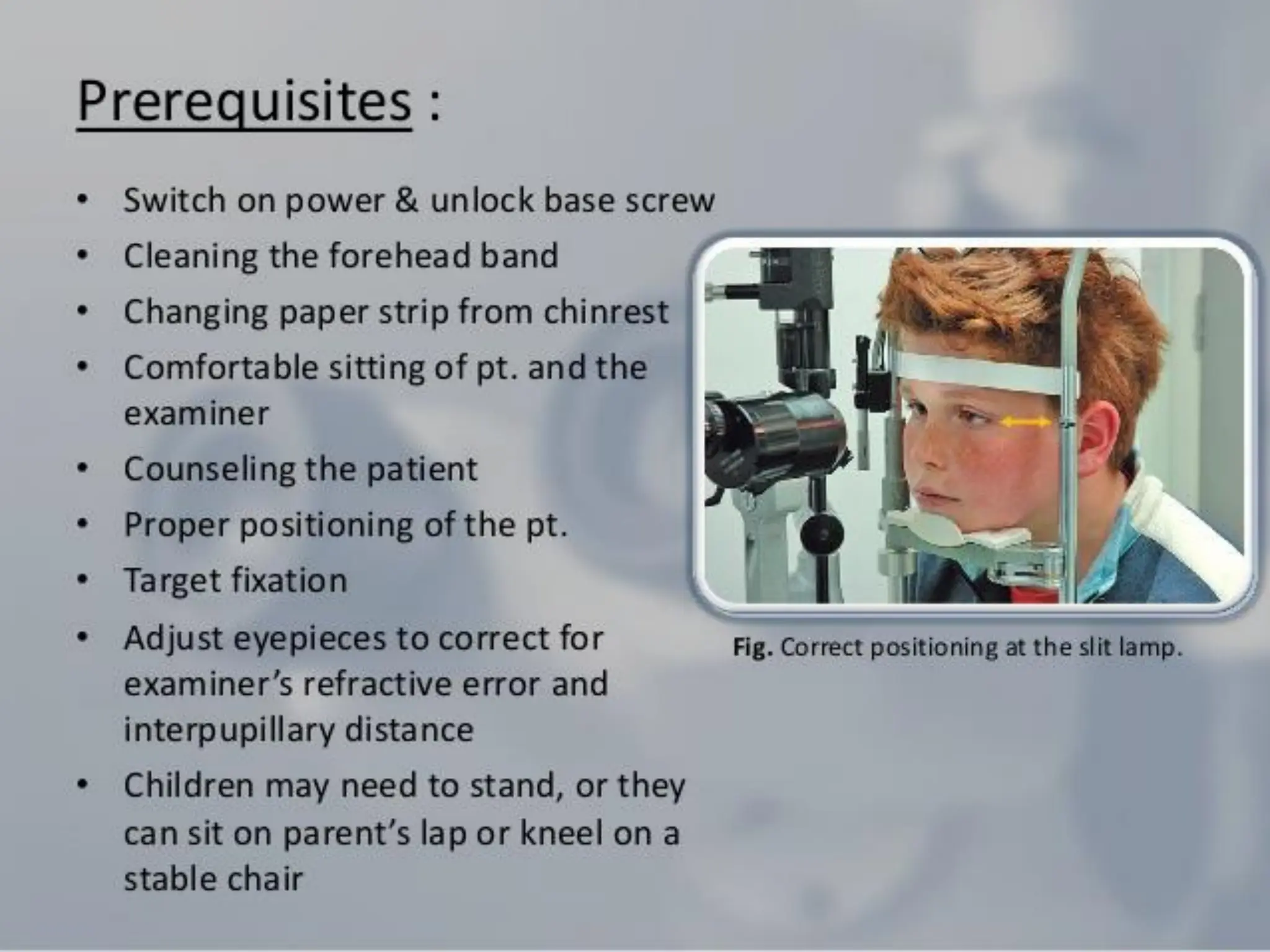 THE SLIT LAMP BIOMICROSCOPE PRESENTATION | PDF