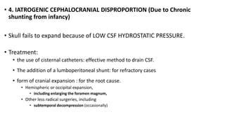 Slit ventricles syndrome - Dr Sameep Koshti (Consultant Neurosurgeon) | PPT