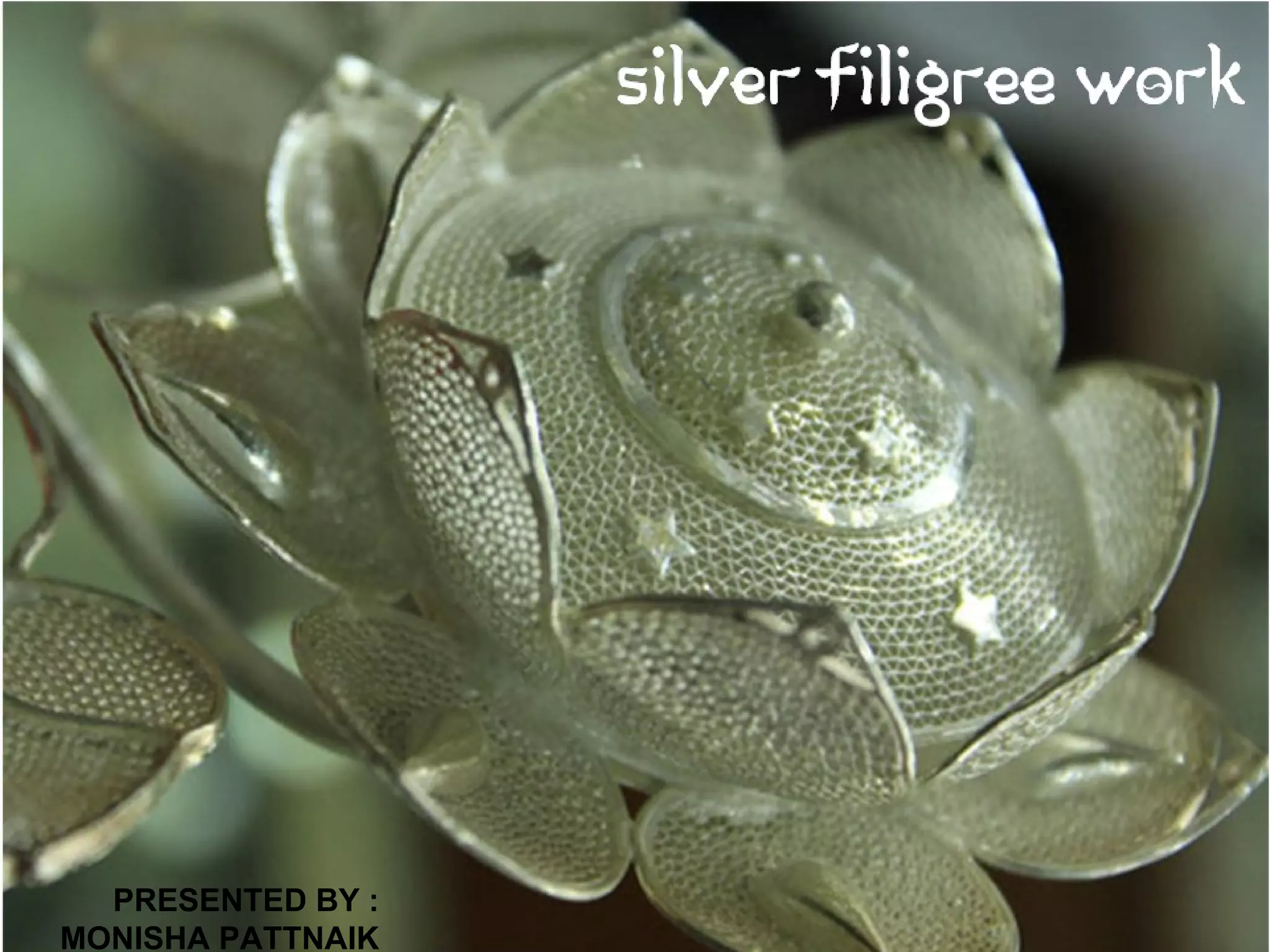 Sliver filigree | PPT